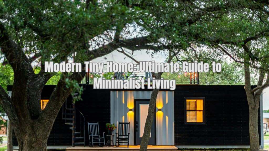 Modern Tiny Homes: The Ultimate Guide to Minimalist Living